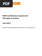 RSPO SCC 2020 Audit Checklist | PDF | Audit | Internal Audit