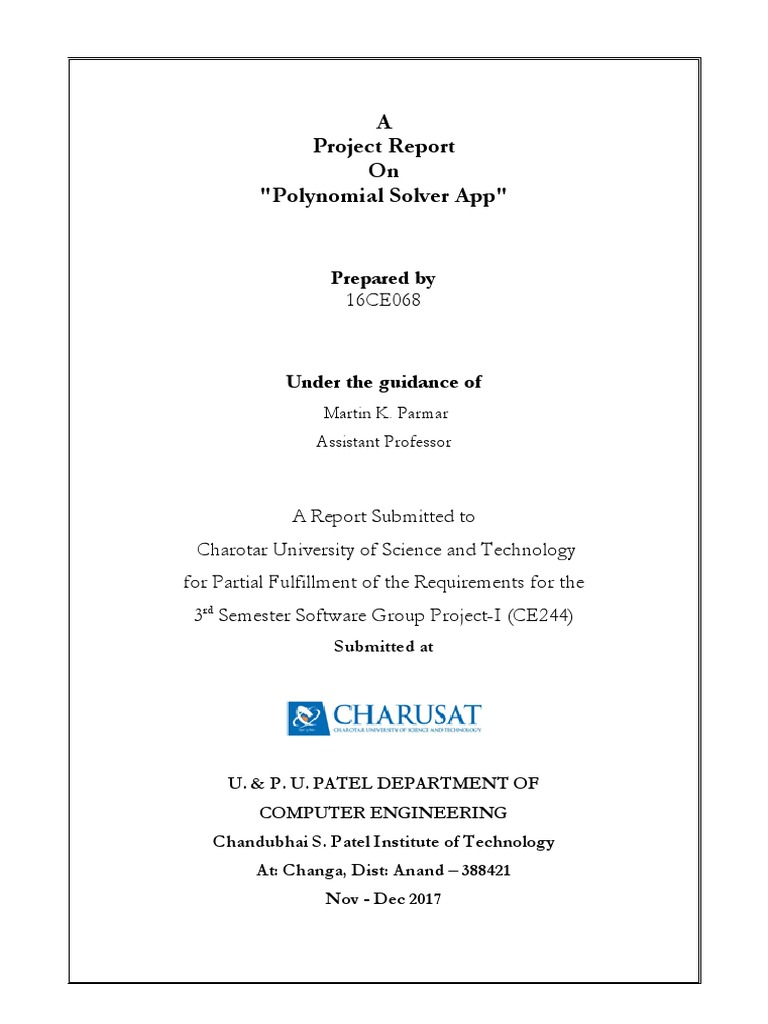 Polynomial 3 Sem Project | PDF | Polynomial | Ring (Mathematics)
