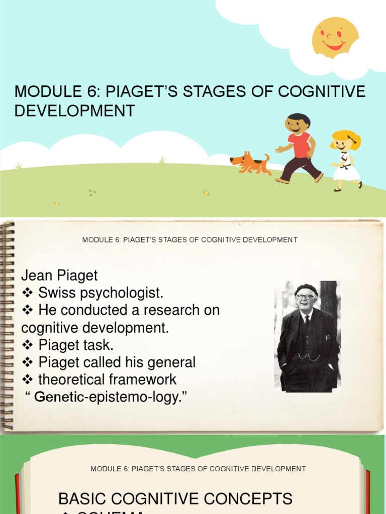 Module 6 Piaget's Stages of Cognitive Development | PDF