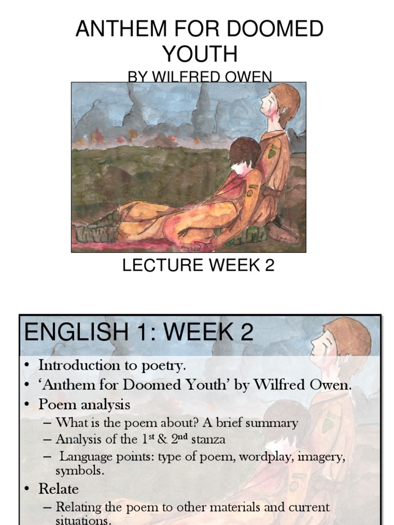 Anthem For Doomed Youth | PDF | Poetry