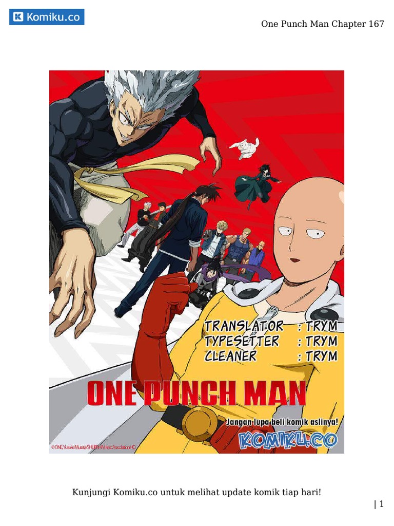 Komiku - Co One Punch Man Chapter 167 | PDF