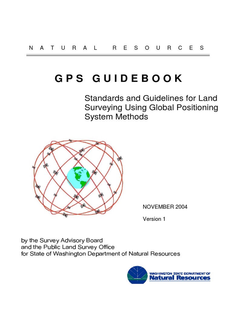 GPS Guidebook | PDF | Surveying | Global Positioning System