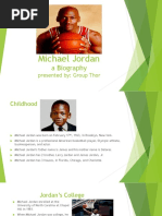Michael Jordan Reading Comprehension Quiz | PDF | Social Science