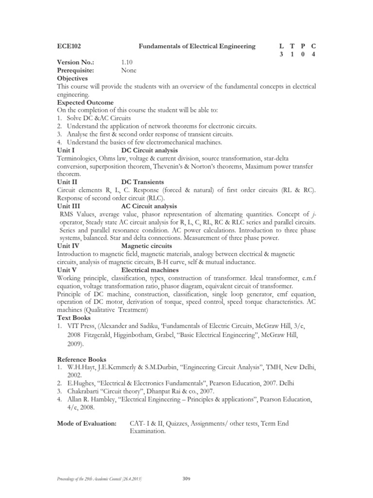 Syllabus Ece | PDF | Transmission Line | Amplifier