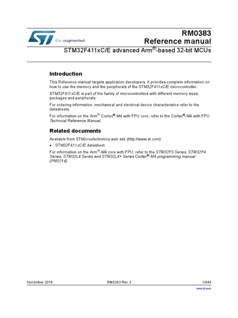 Reference Manual PDF | PDF | Digital Technology | Electronic Design