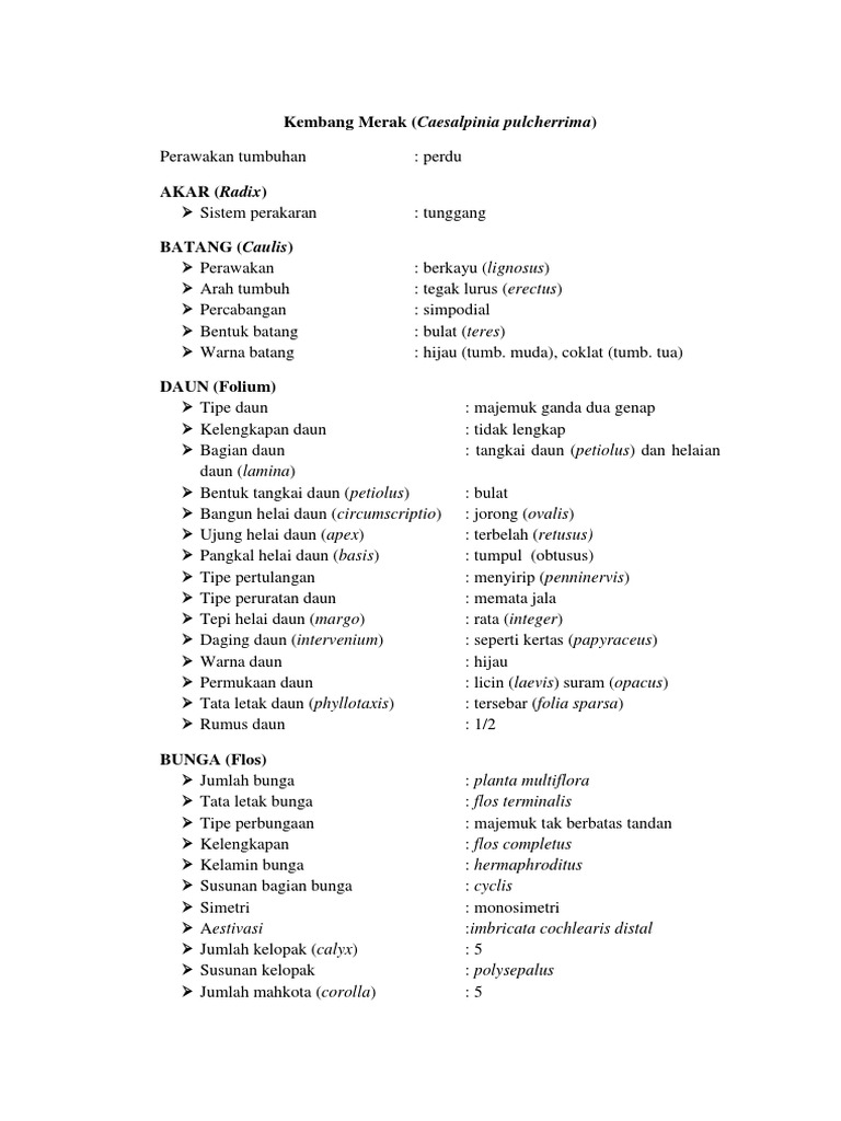 Bunga Merak | PDF