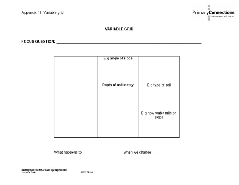 Variable Grid Pdf