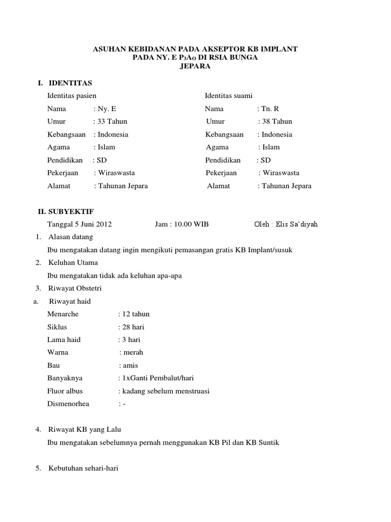 Askeb KB Implant 2 | PDF