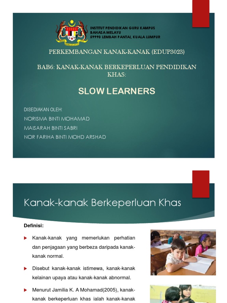 Perkembangan Kanak Kanak (Edup3023) | PDF