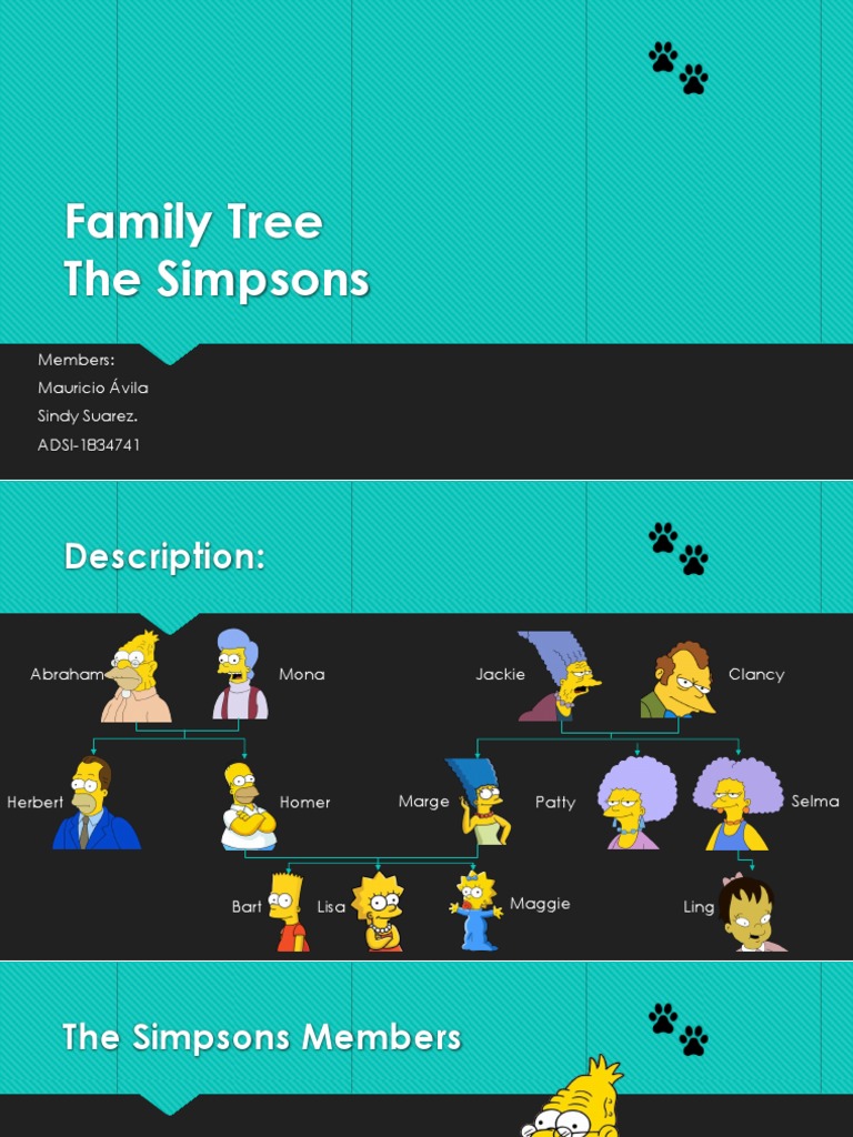 Family Tree Simpsons | PDF