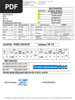 T4 Drill Pipe Colour Code Classification Chart NS2 | PDF