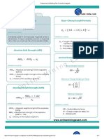 Blast Design Formulas | PDF