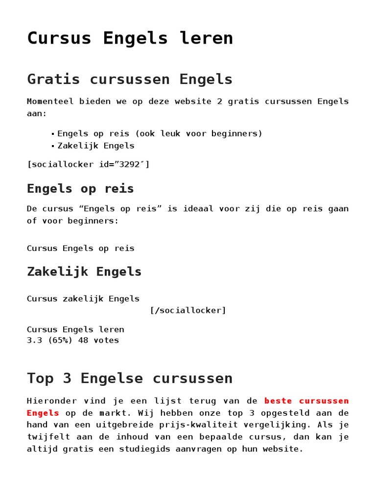 Cursus | PDF