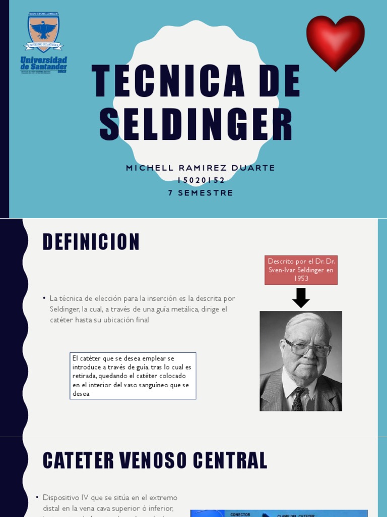 Tecnica de Seldinger | PDF | Terapia intravenosa | Angiología