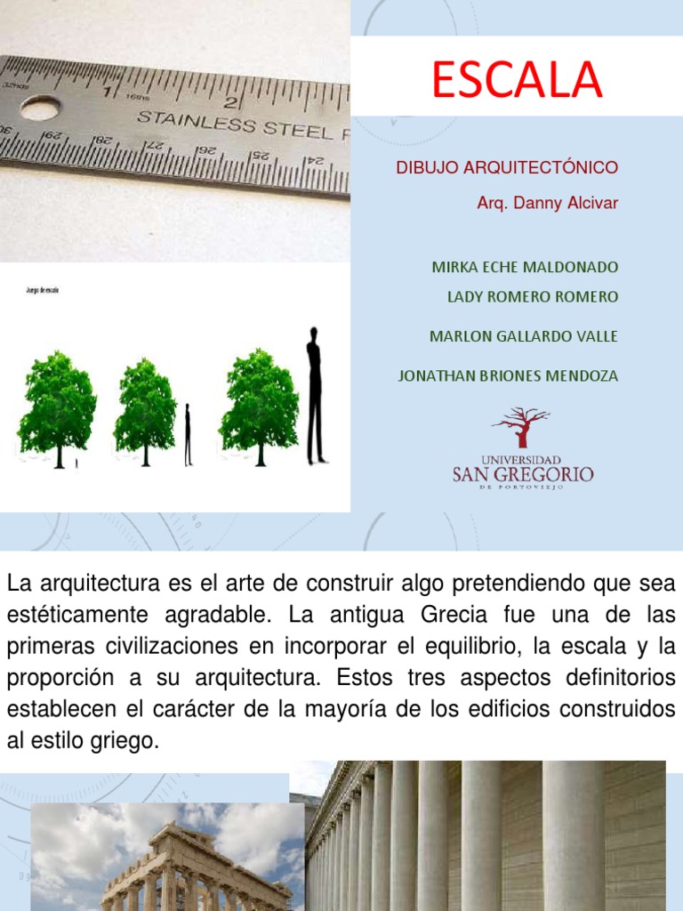 Proporción Y Escala En El Arte Proporción Y Escala UDLA En Línea