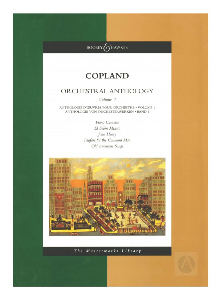 Aaron Copland - Fanfare For The Common Man (Full Score - Typeset) PDF | PDF