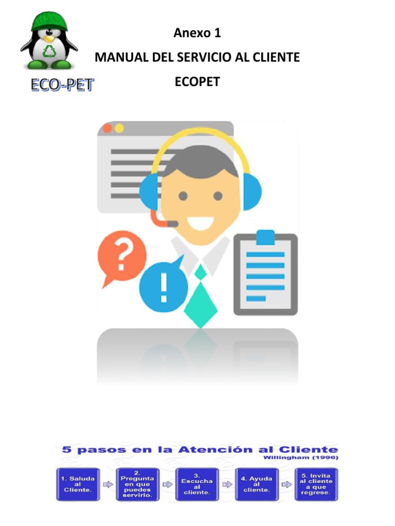 Manual Servicio Al Cliente | PDF | Servicio al Cliente | Cliente