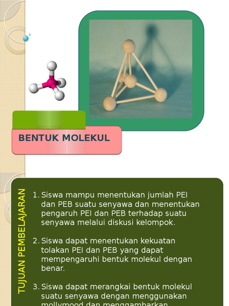 Bentuk Molekul | PDF