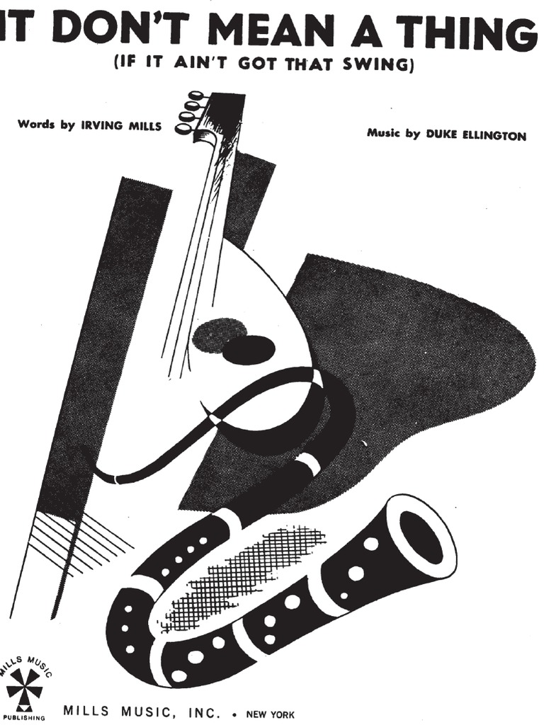 Duke Ellington It Don T Mean A Thing | PDF