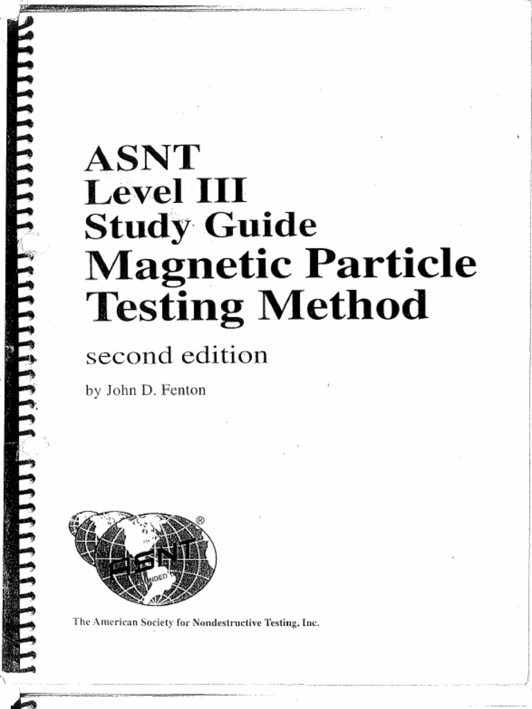 ASNT Level III PM | PDF