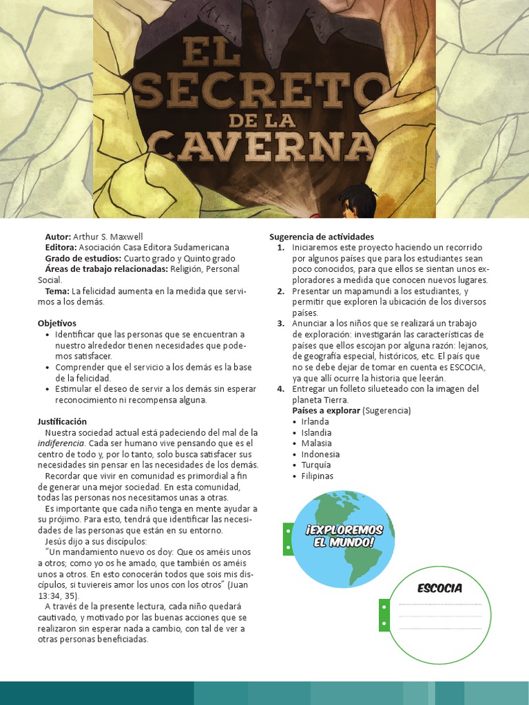 PL-El-secreto-de-la-caverna.pdf | Felicidad y autoayuda | Educación de ...