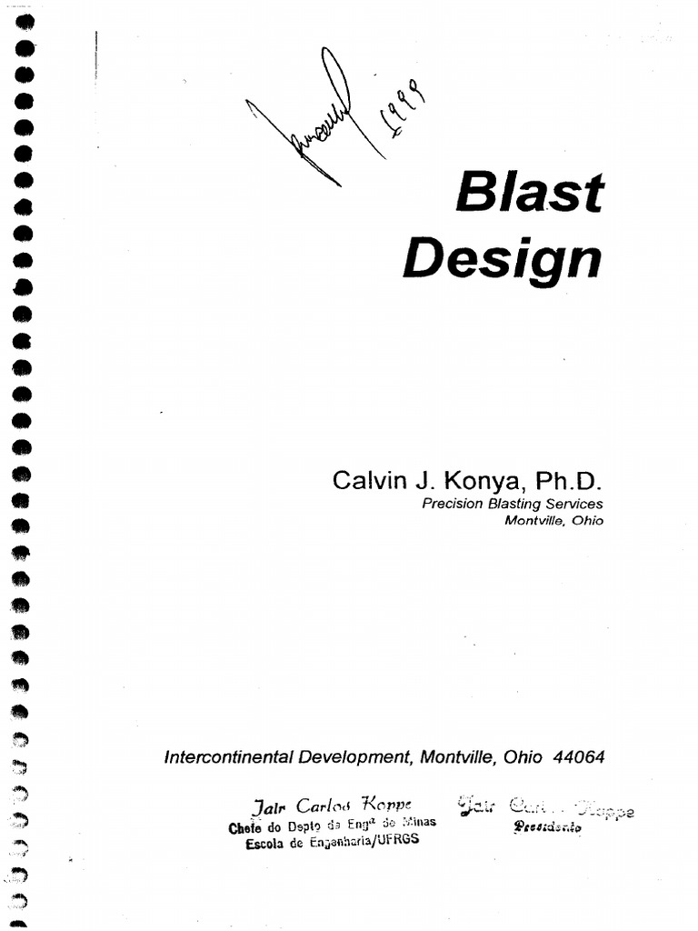 Blast Design PDF | PDF | Explosion | Pressure