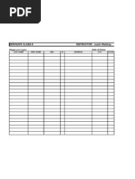 Daily Freezer - Refrigerator Temperature Log | PDF
