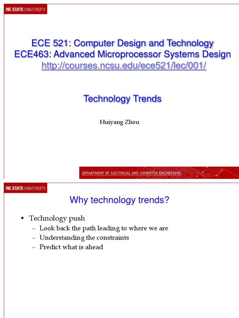 Trends in Computer Architecture | PDF | Parallel Computing | Dynamic ...