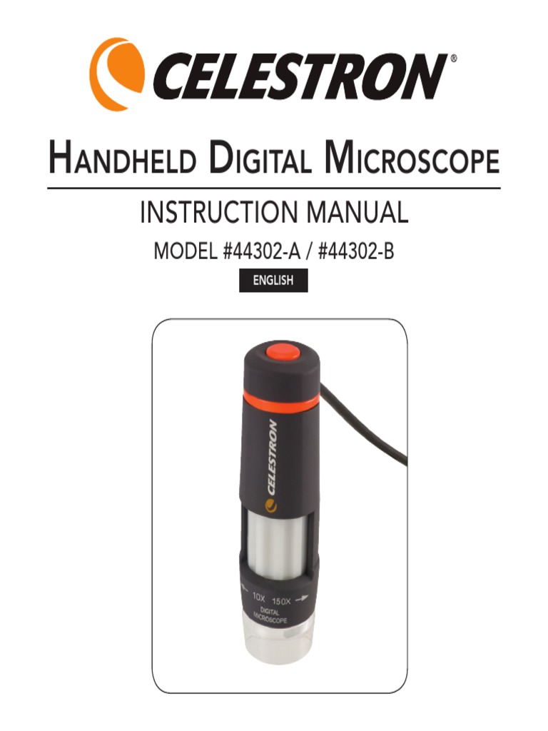 Andheld Igital Icroscope Instruction Manual Pdf Icon Computing
