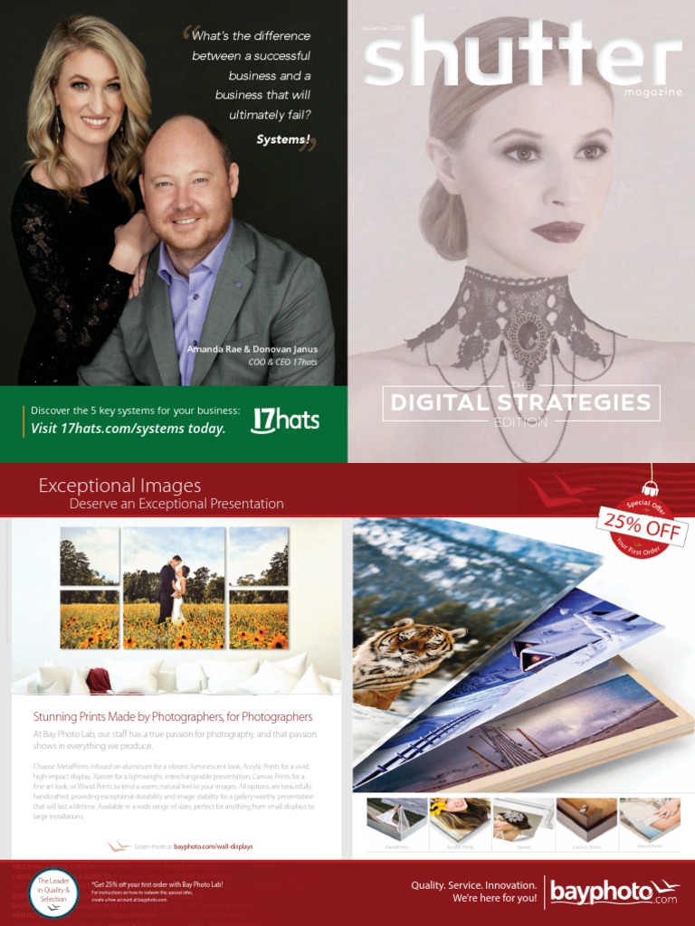 Shutter Magazine Diciembre 2018 | PDF | Mirrorless Interchangeable Lens ...