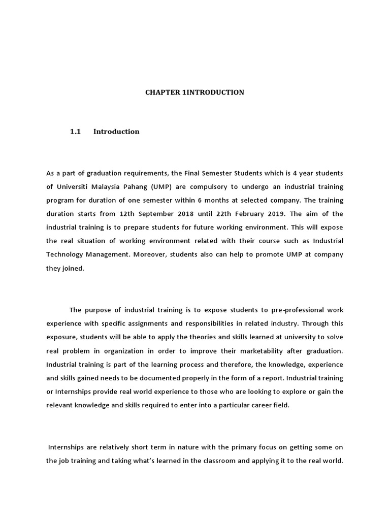 INTRODUCTION | PDF | Internship | Job Hunting