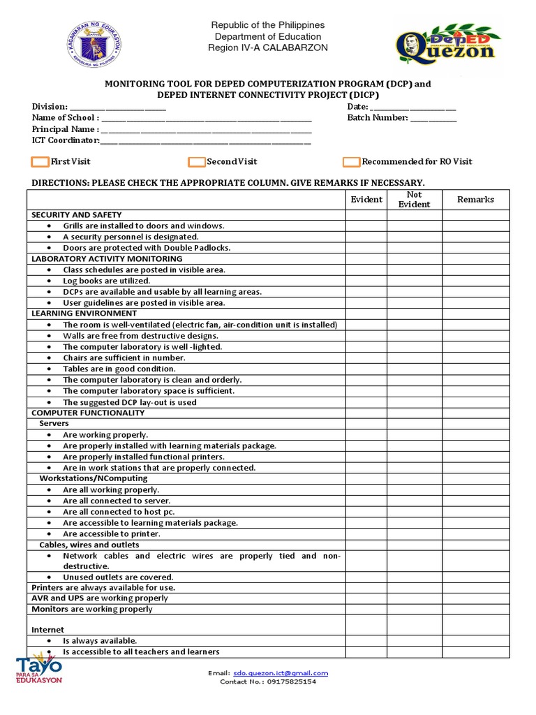 DCP Monitoring Tool | PDF | Educational Technology | Internet