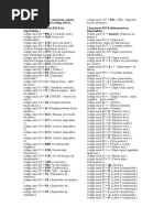 Lista Completa de Caracteres Del Código ASCI | PDF | Ascii | Comillas