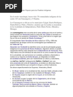 Cultura y Vida de los Pemones | PDF | Ciencias sociales | Estudios de ...