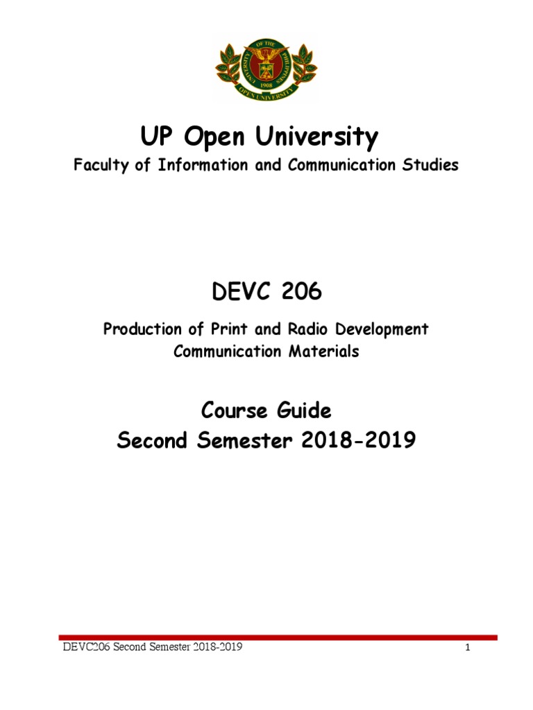 206 Course Guide | PDF | Copy Editing | Editing