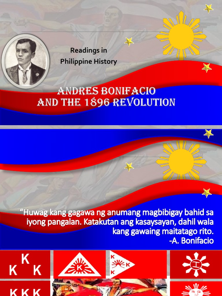 8 Andres Bonifacio and The 1896 Revolution | PDF | Philippines