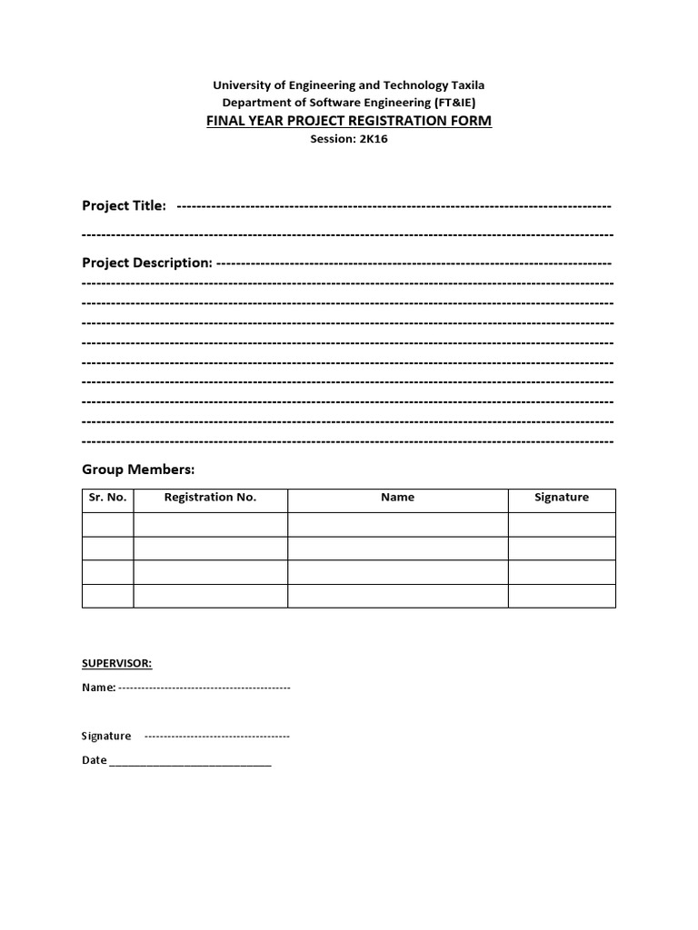 FYP Proposal Sample | PDF