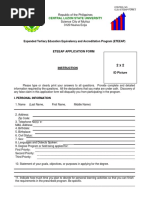 ETEEAP Application Form | PDF | Academic Degree | University And ...