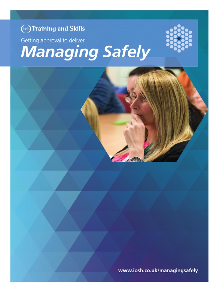 Managing Safely Trainer Brochure New 2019 | PDF | Occupational Safety ...