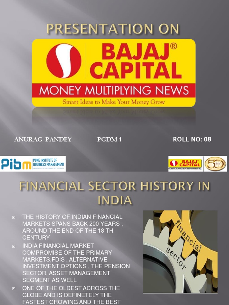 PRESENTATION ON Bajaj Capital | PDF | Recruitment | Employment