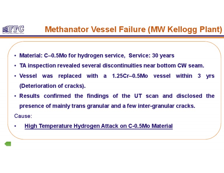 Methanator Vessel Failure Analysis | PDF