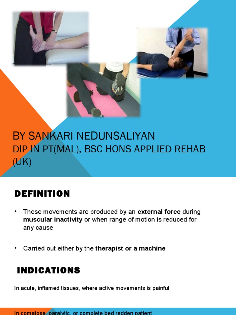 Passive Movements - Kinesiology | PDF | Physical Therapy | Muscle