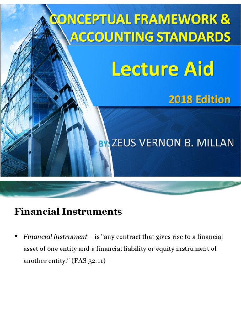 Pas 32 Finl Instruments Presentation | PDF | Financial Instrument ...