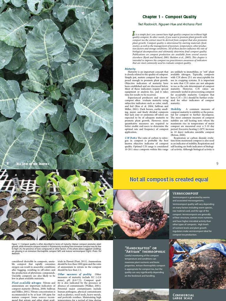 Chapter 1 - Compost Quality: Ted Radovich, Nguyen Hue and Archana Pant ...