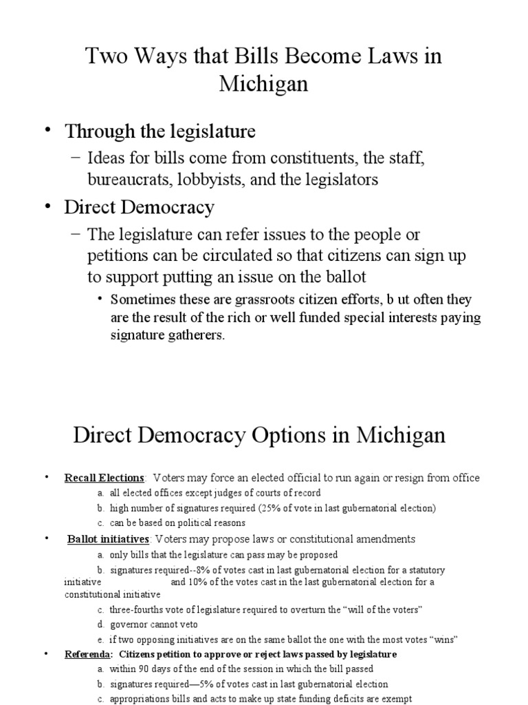 How a Bill Becomes a Law-1 | Bill (Law) | The United States