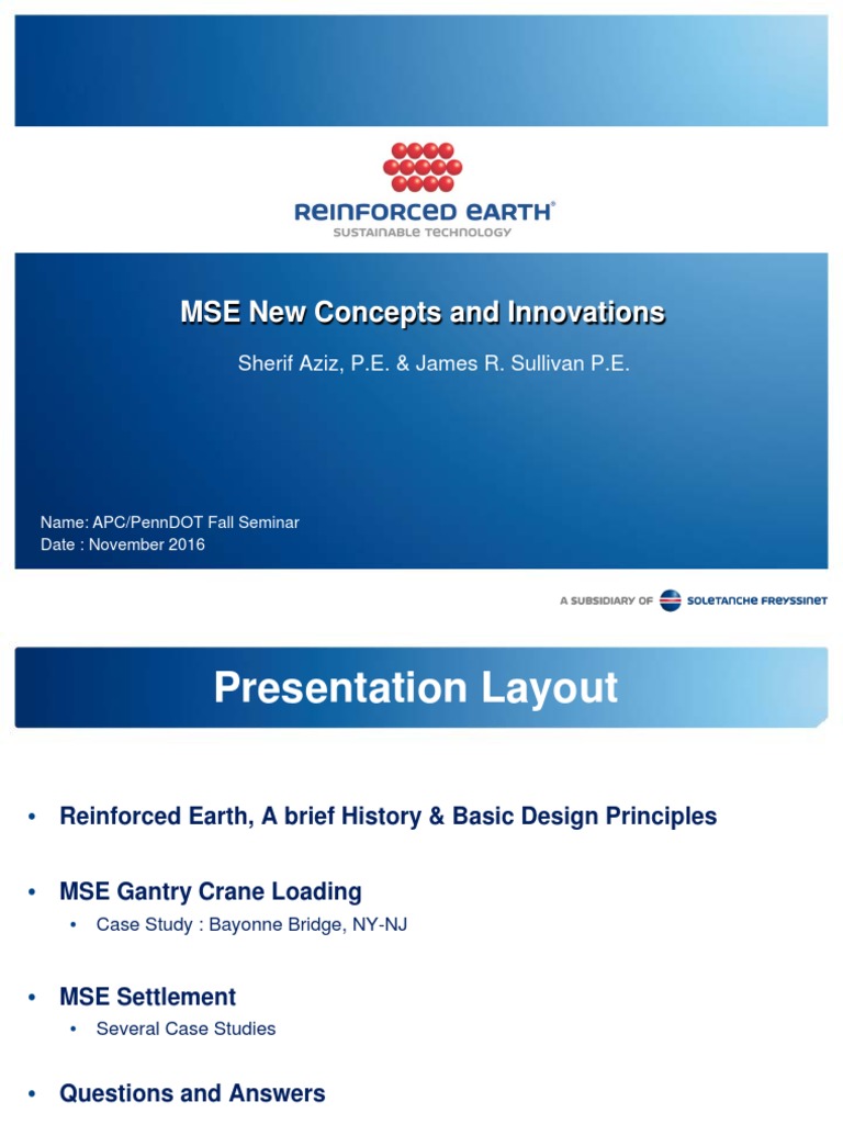 MSE Wall | PDF | Economic Sectors | Civil Engineering