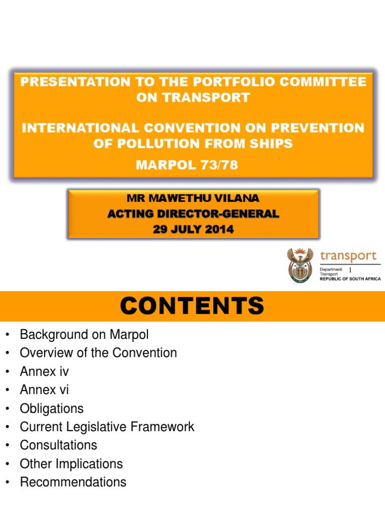 Marpol | PDF | Environmental Issues | Pollution