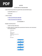 Algoritma Flowchart Dan Pseudocode Menghitung Luas Persegi Panjang | PDF | Metode & Bahan Ajar ...