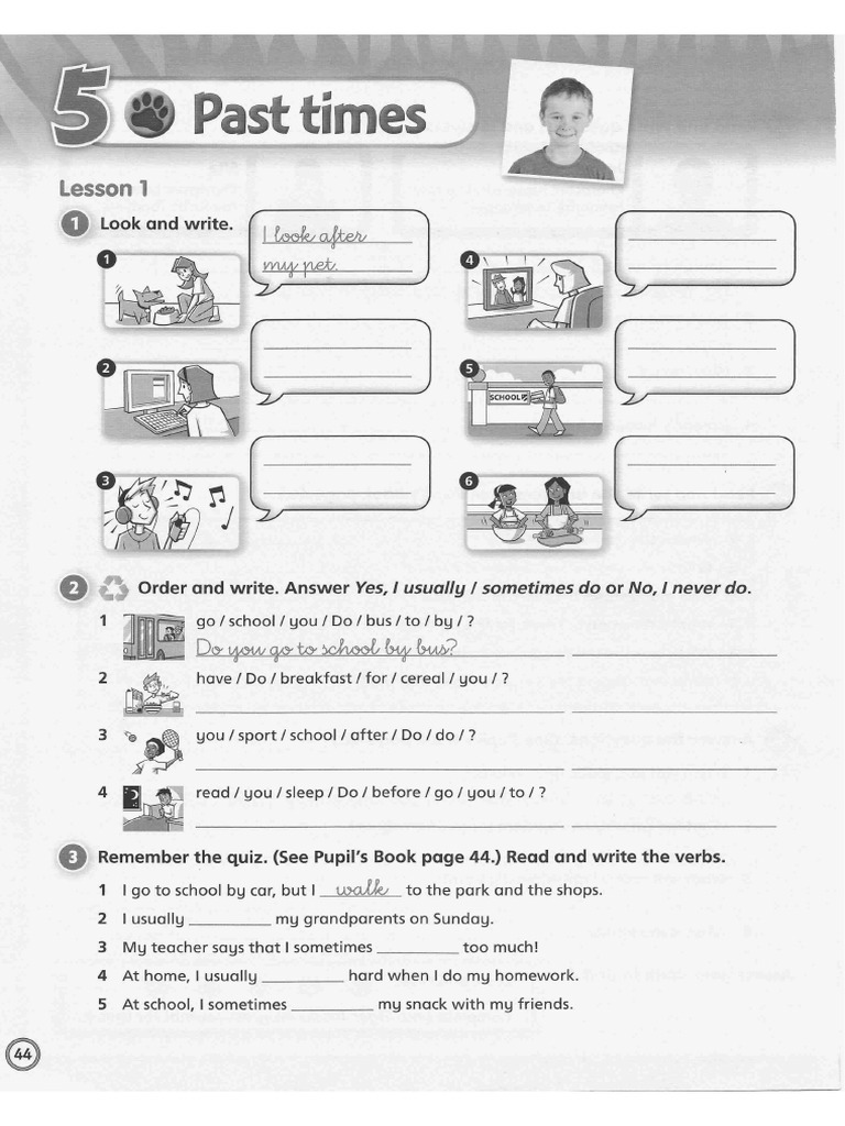 Tiger 5 Unit 5 Ab | PDF