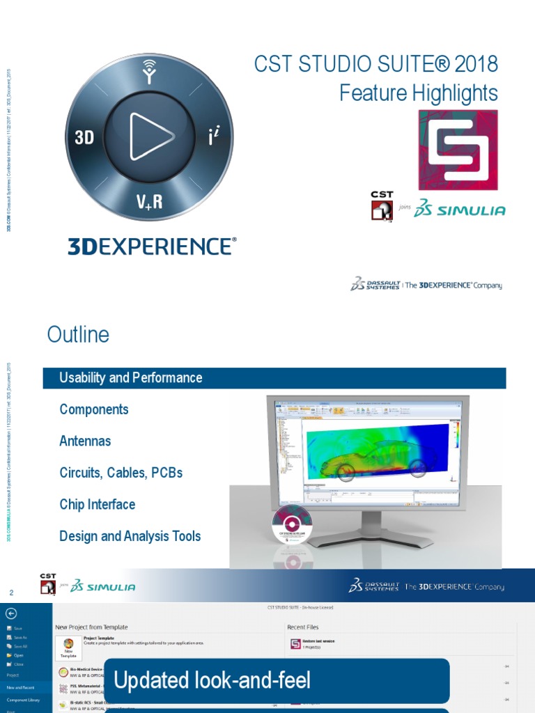 CST Studio | PDF | Antenna (Radio) | Electrical Impedance